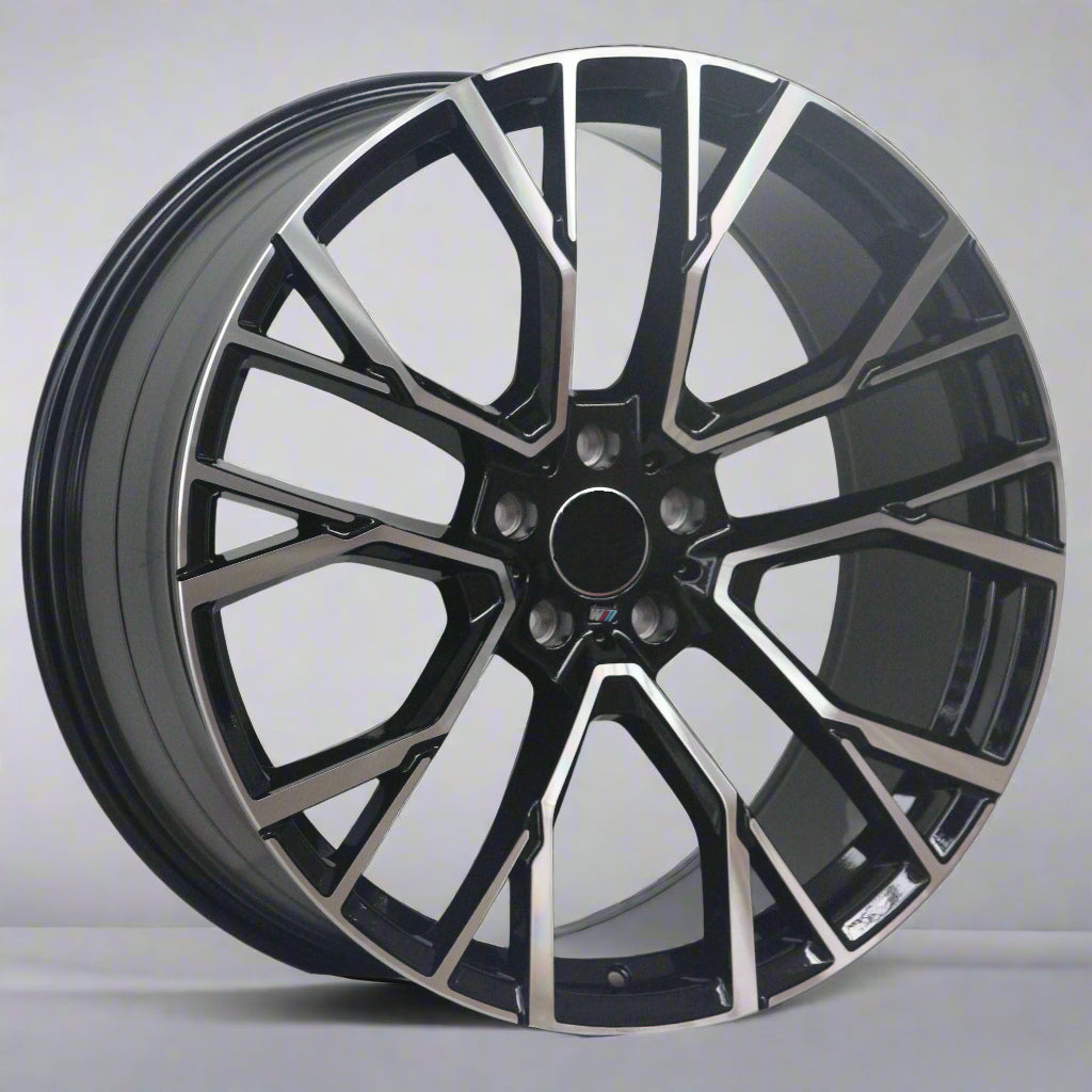 AW34 for BMW X5/X6 22x9.5 Inch +37 Offset Flow Form Wheels Gloss Black ...
