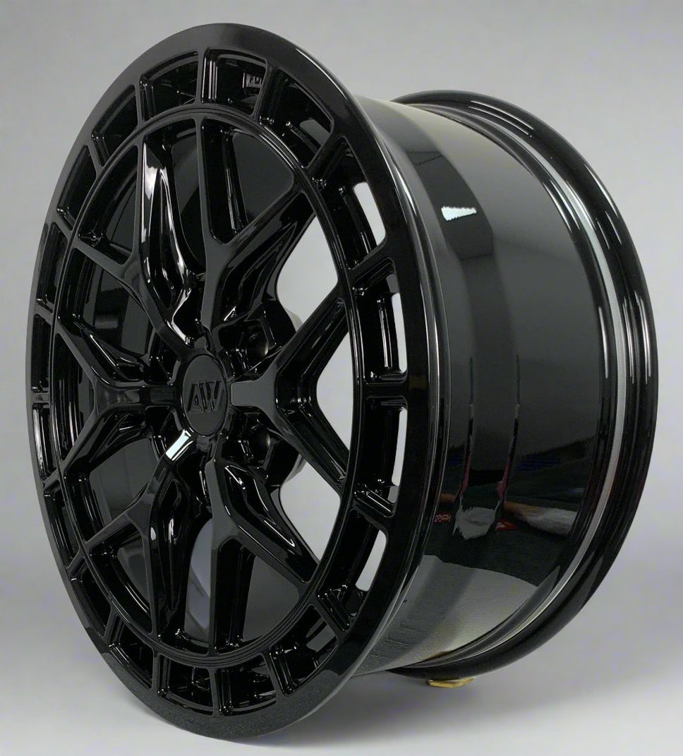 AW09 for Tesla Cybertruck 20x9 Inch +55 Offset Forged Wheels Gloss ...