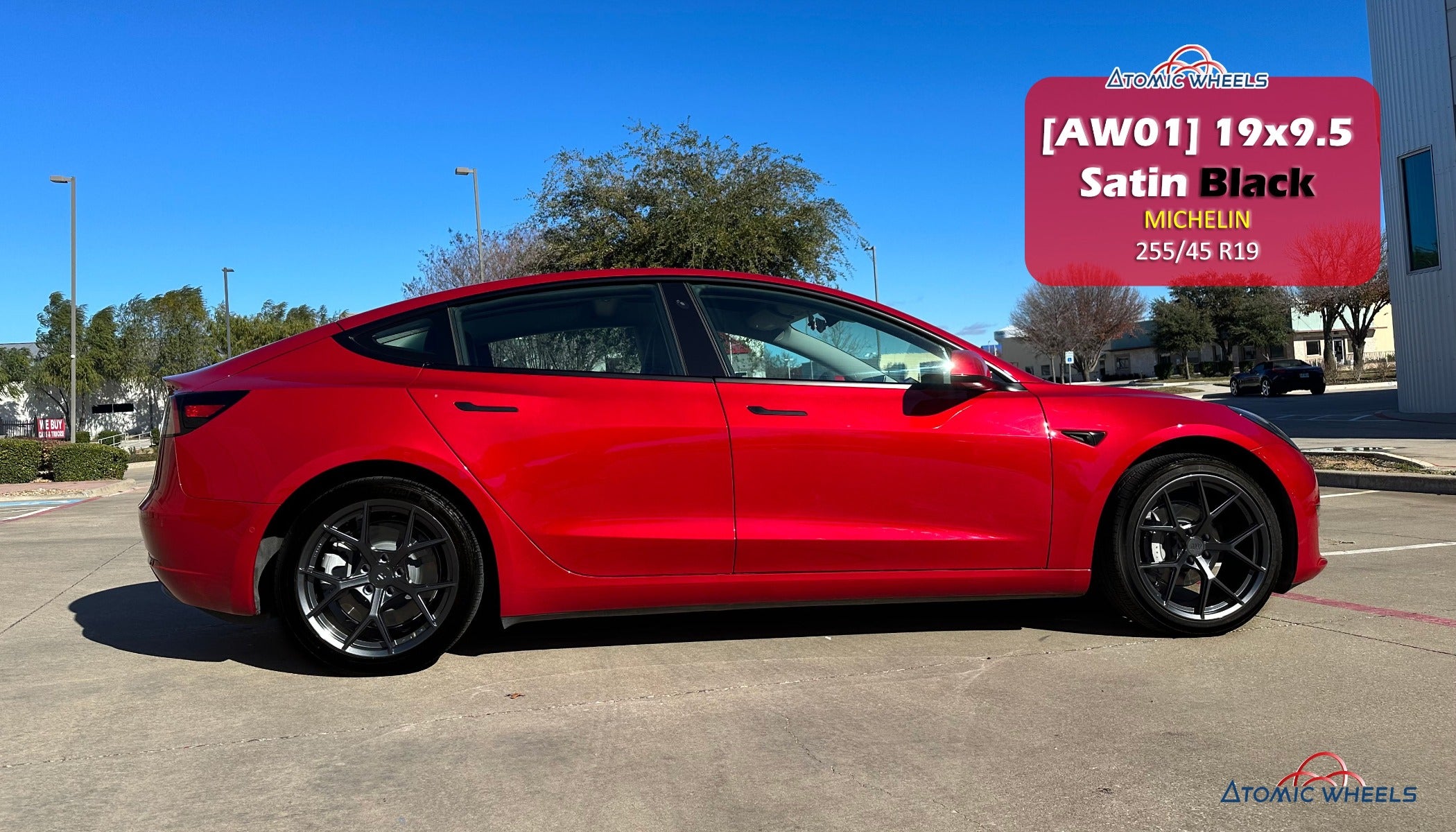 for Tesla Model 3 — Atomic Wheels