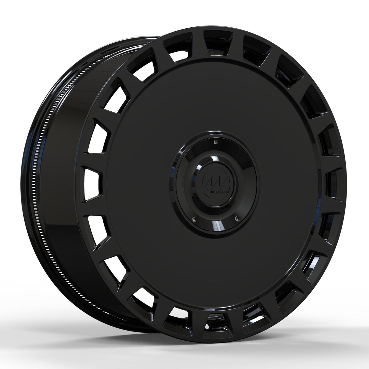 AWD for Rivian R1T/R1S 20x8.5 Inch +48 Offset Forged Wheels Gloss Black ...