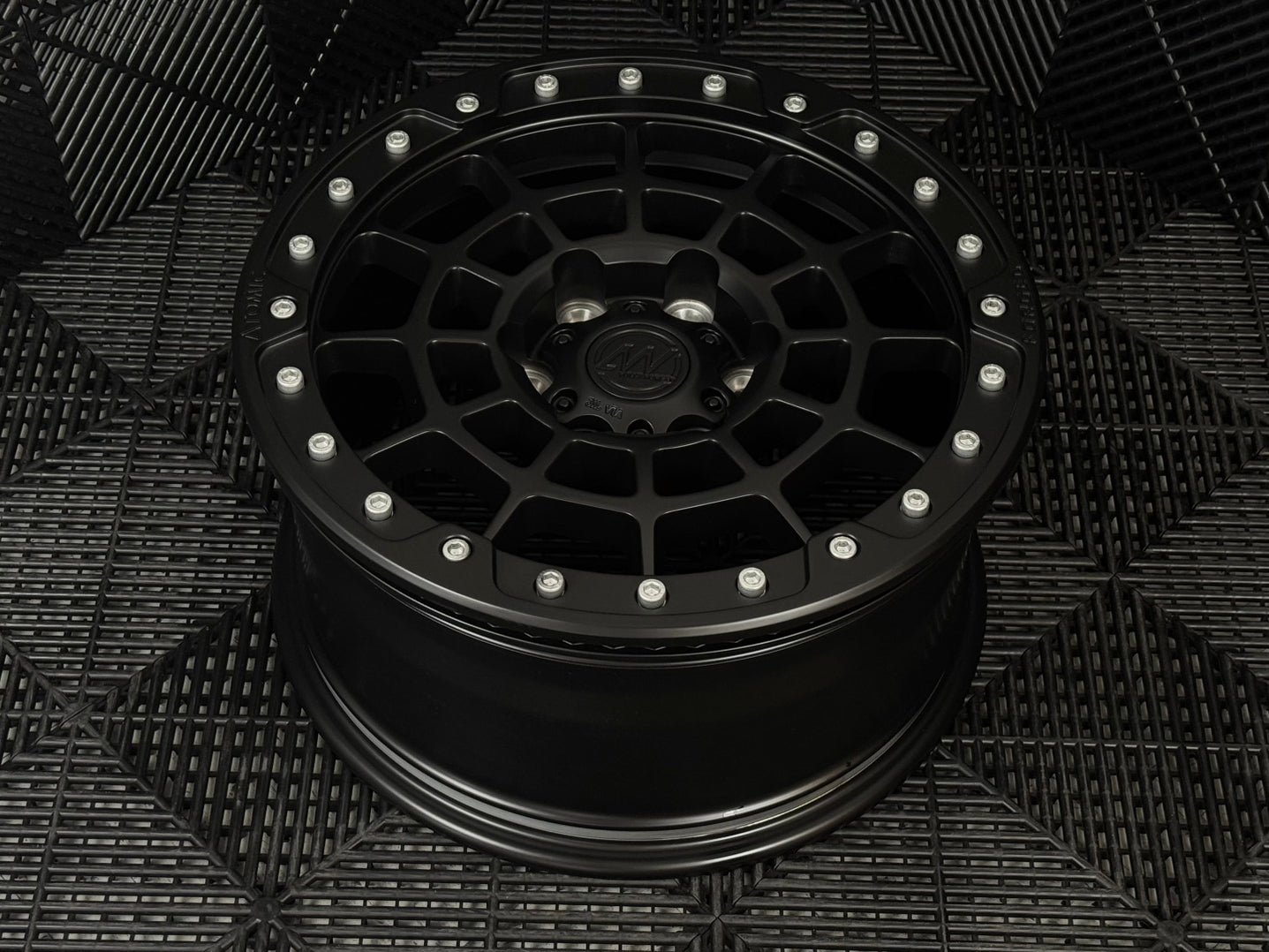 AW08B for Tesla Cybertruck 18x9.0 Inch +40 Offset Forged Wheels Satin ...
