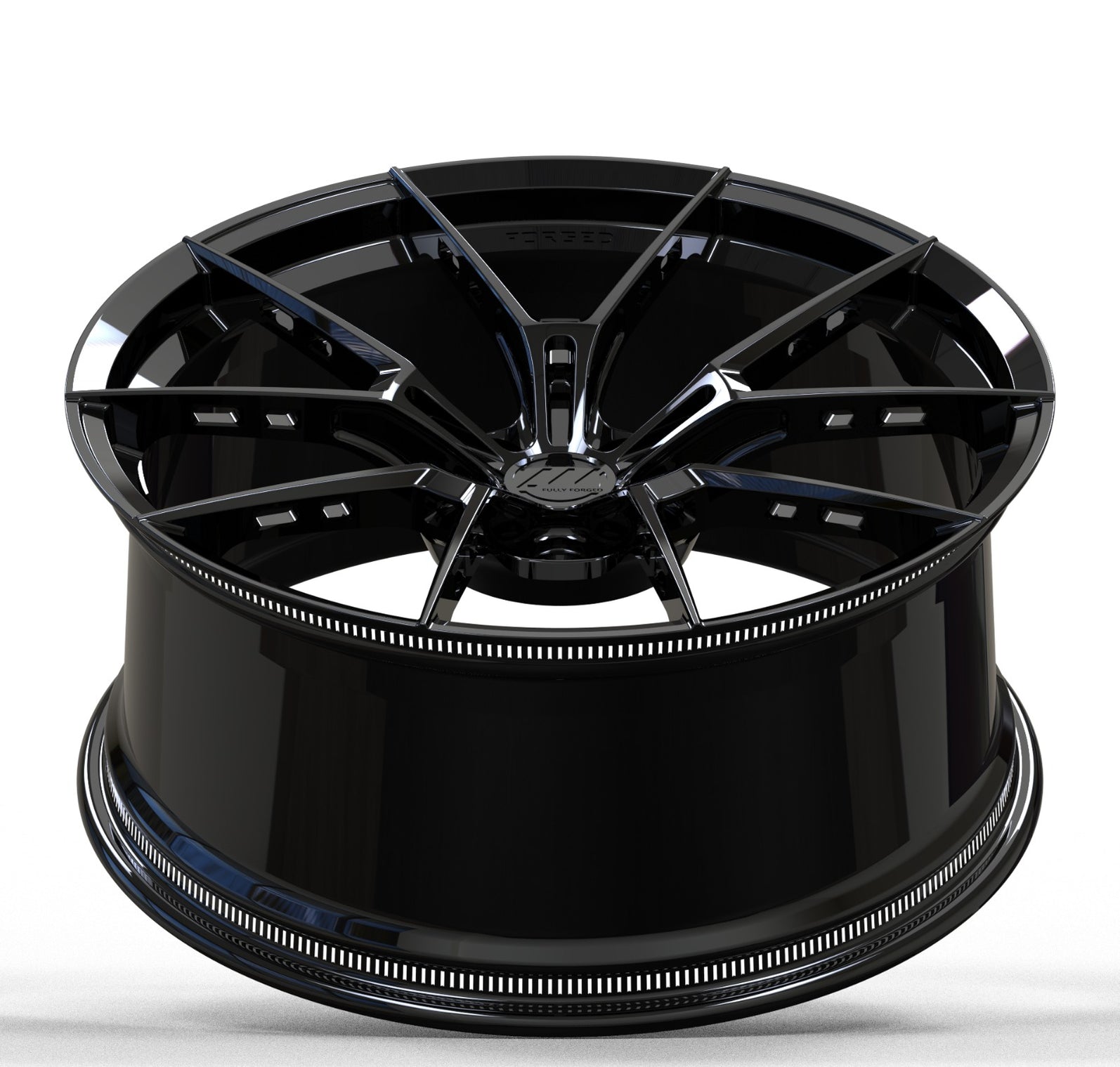 AWS for Tesla Model S/X 20x9.5 Inch +28 Offset Forged Wheels Gloss ...