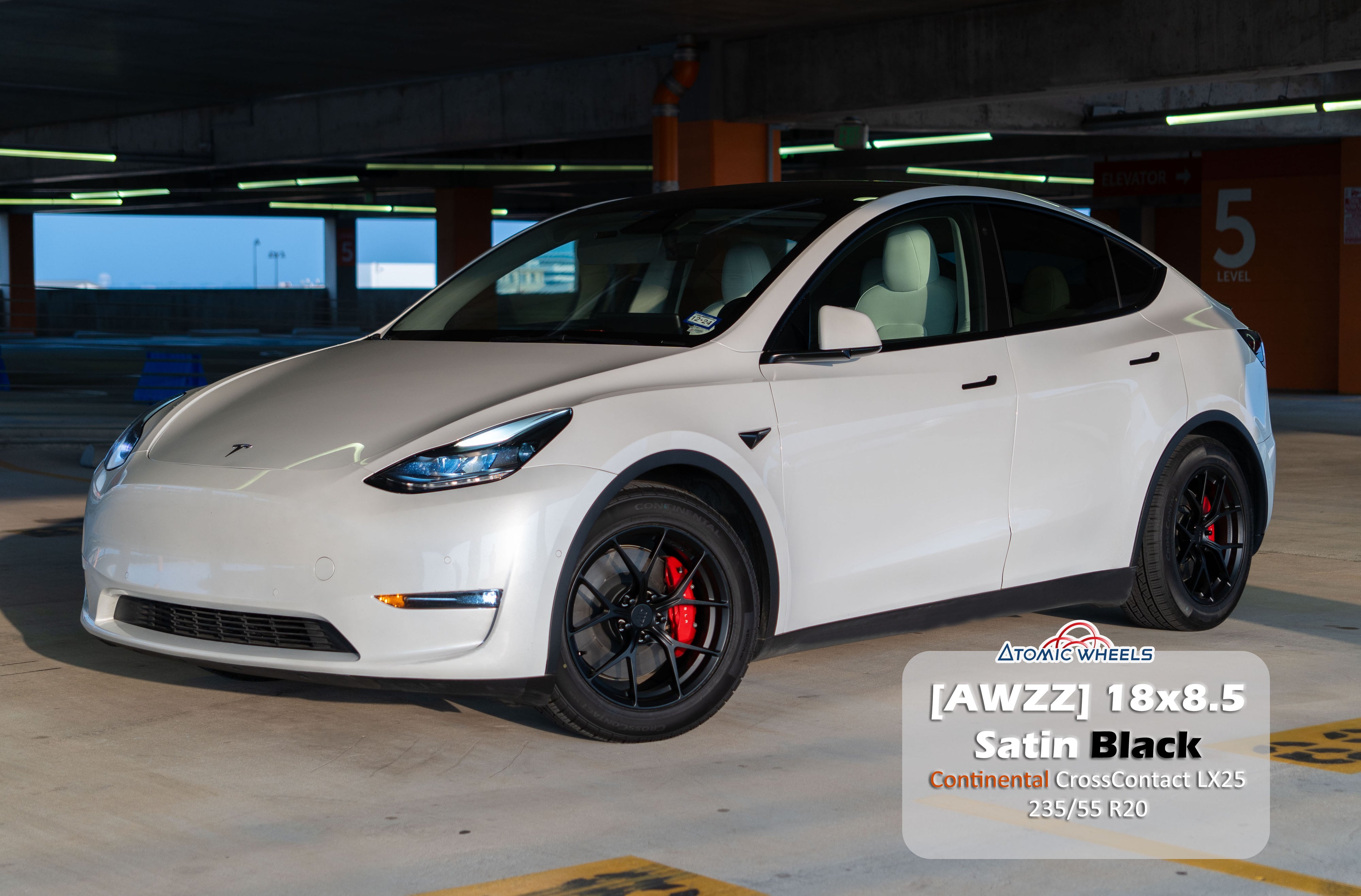 Custom Wheels For Tesla Model 3 | Atomic Wheels