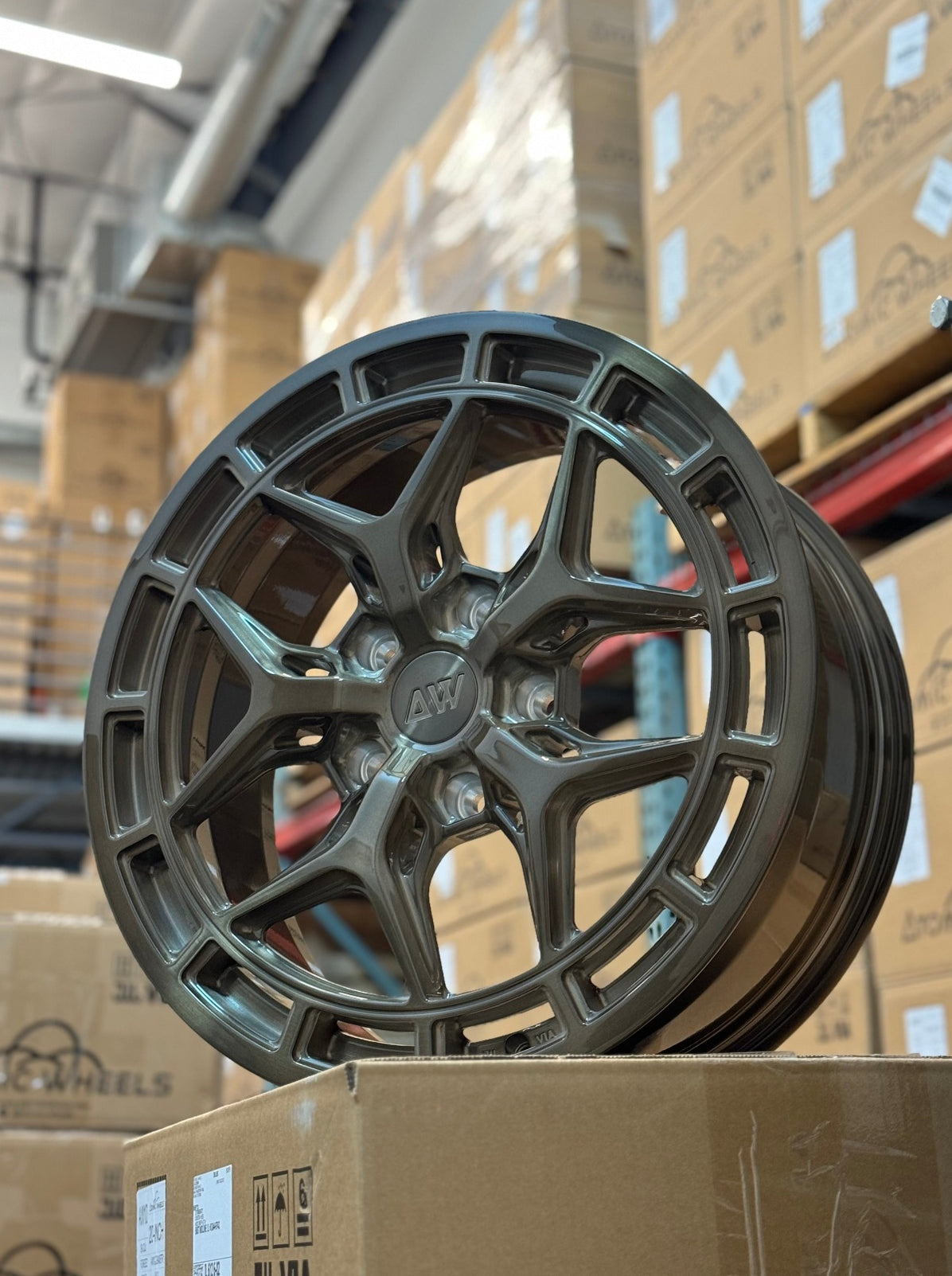 AW09 for Rivian R1T/R1S 20x8.5 Inch +48 Offset Forged Wheels Antique ...